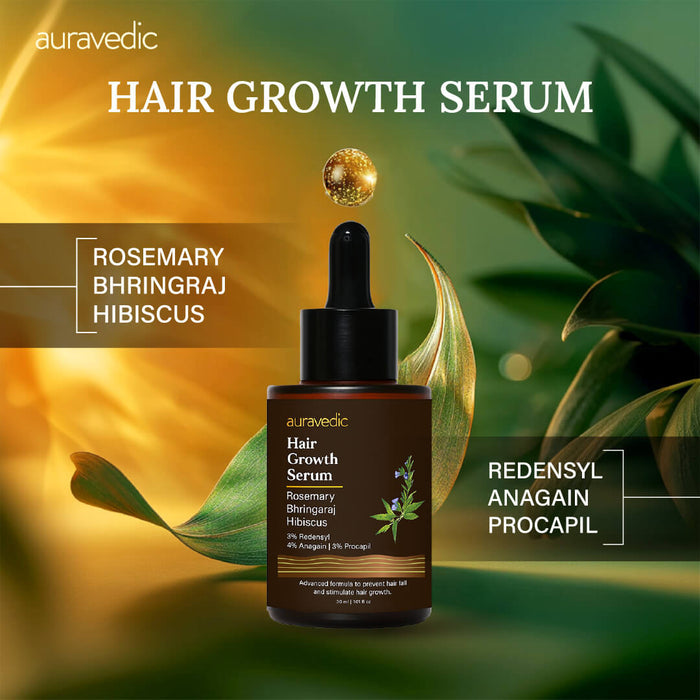 Hair Growth Serum | Stronger Roots & Fuller Hair | Ayurvedic Formula