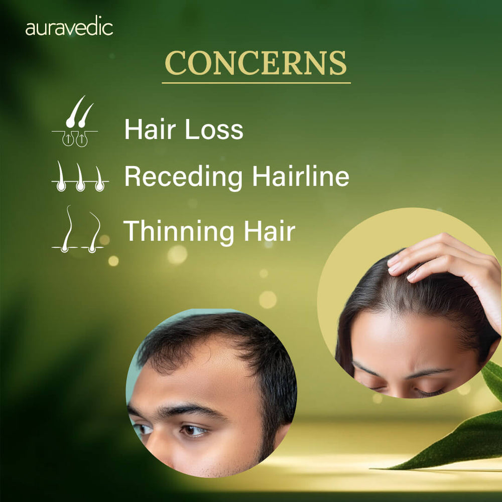 Hair Growth Serum | Stronger Roots & Fuller Hair | Ayurvedic Formula